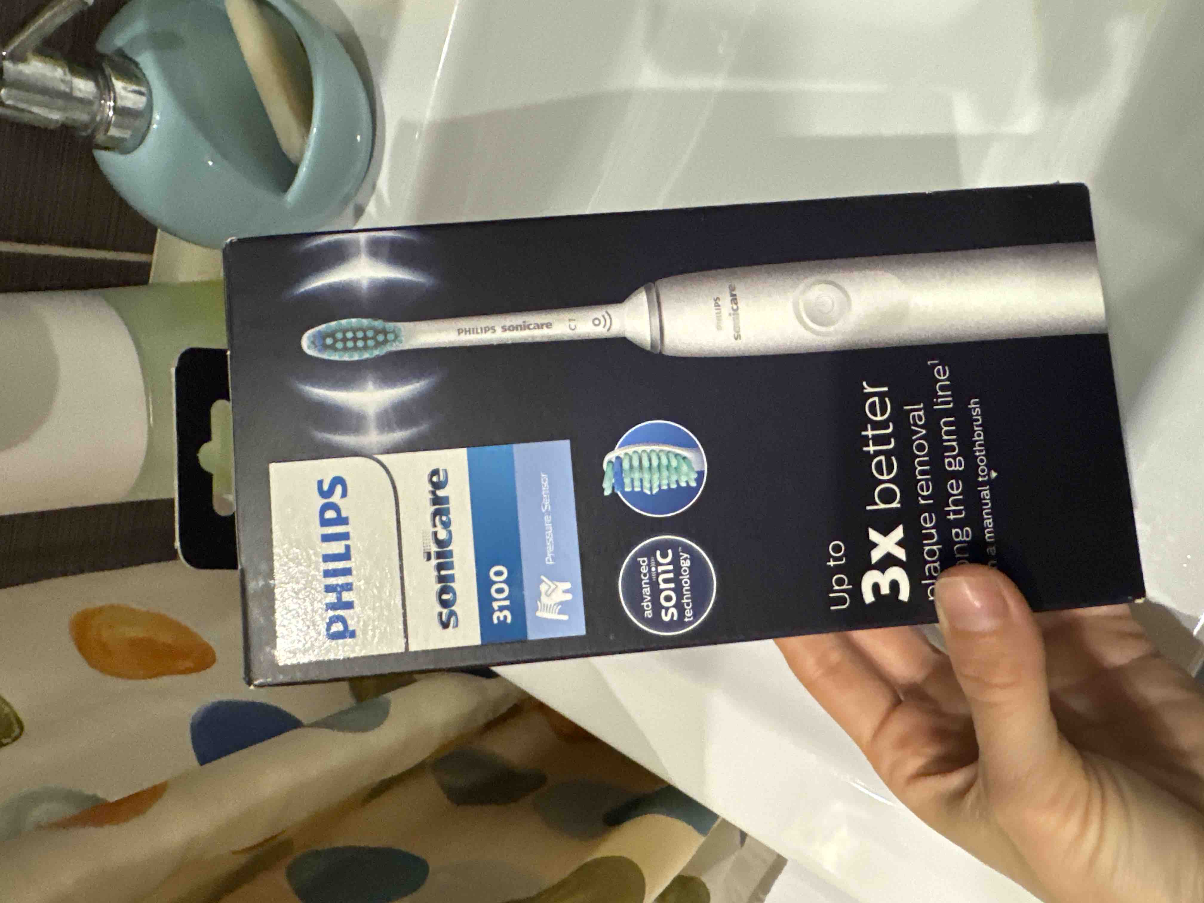 Щётка зубная Philips Sonicare 3100 Series электрическая, HX3671/13 ...