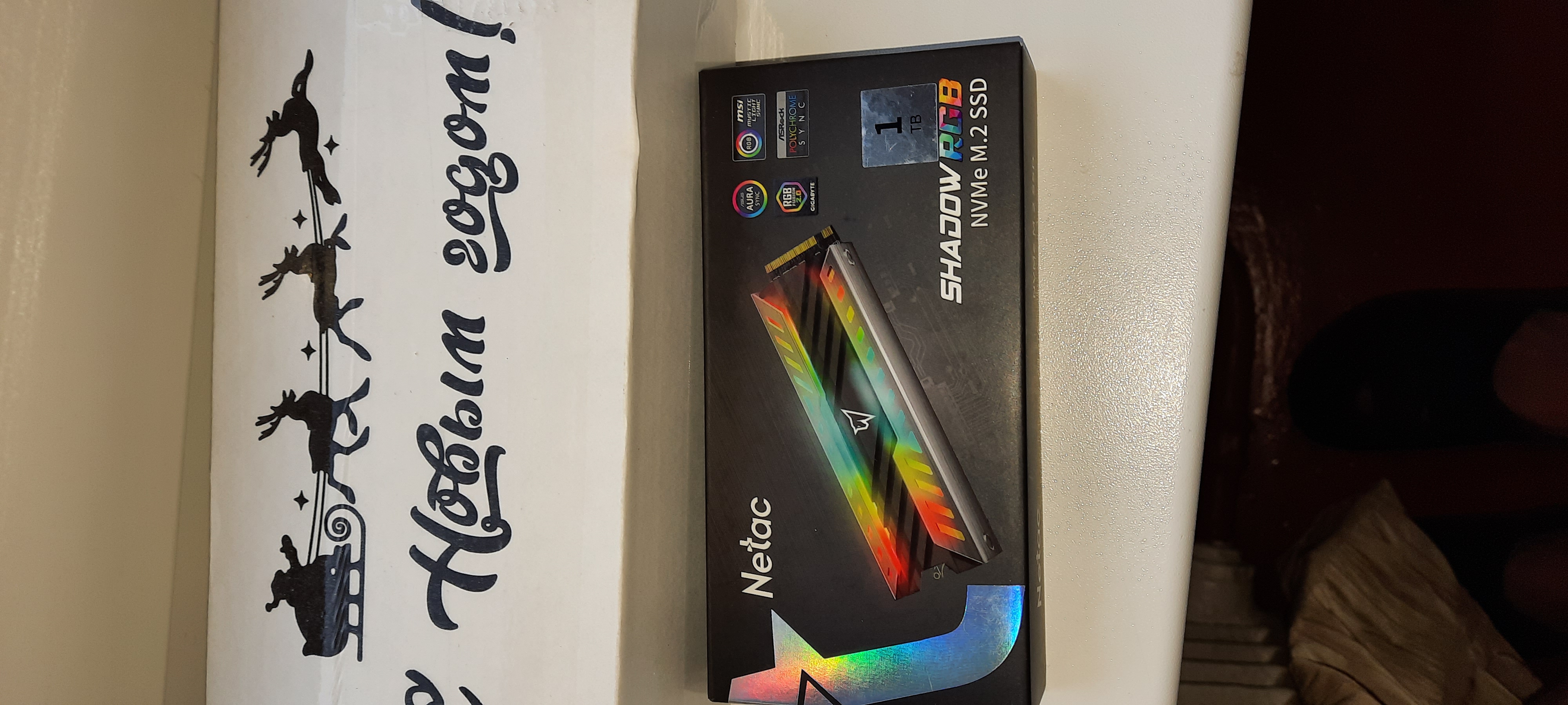 Ssd накопитель Netac Nv3000 Rgb M 2 2280 2 ТБ Nt01nv3000rgb 2t0 E4x