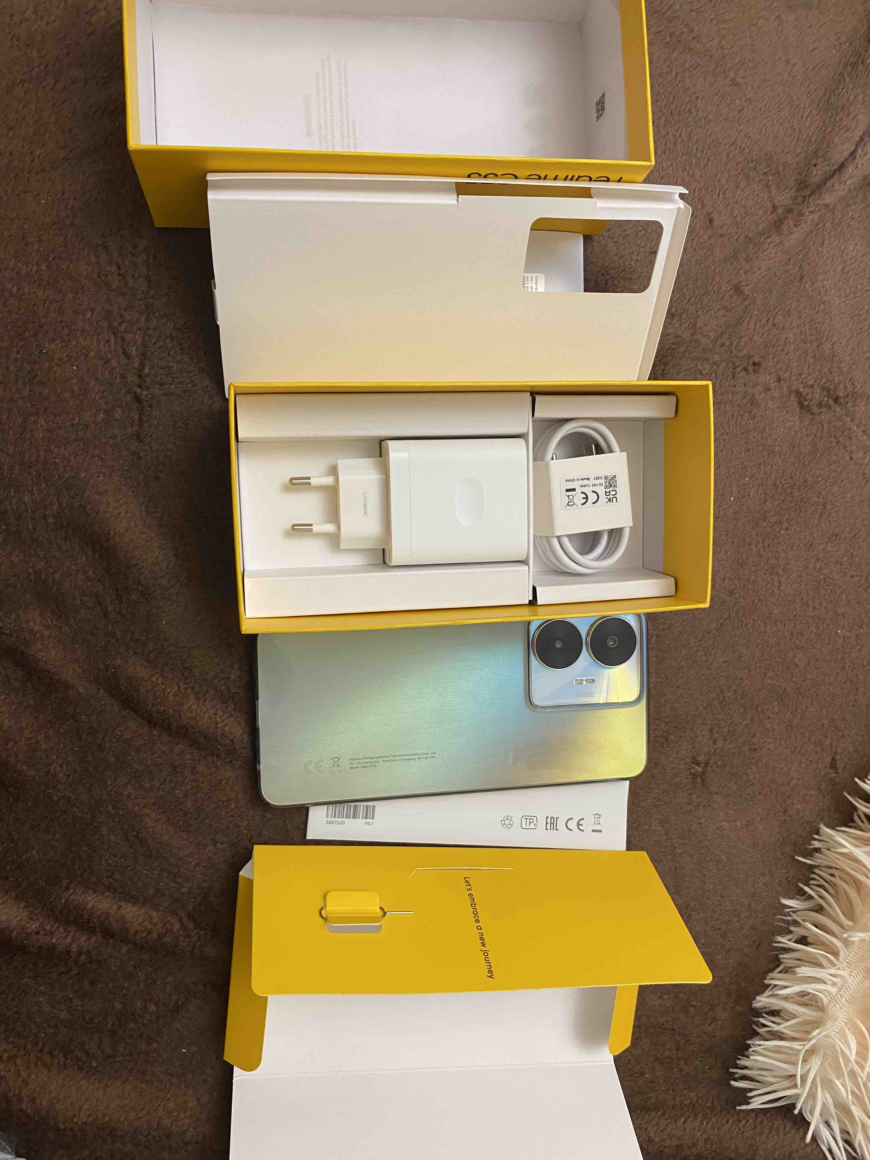 Смартфон Realme RMX3710 C55 8+256 Гб, перламутровый, купить в Москве ...