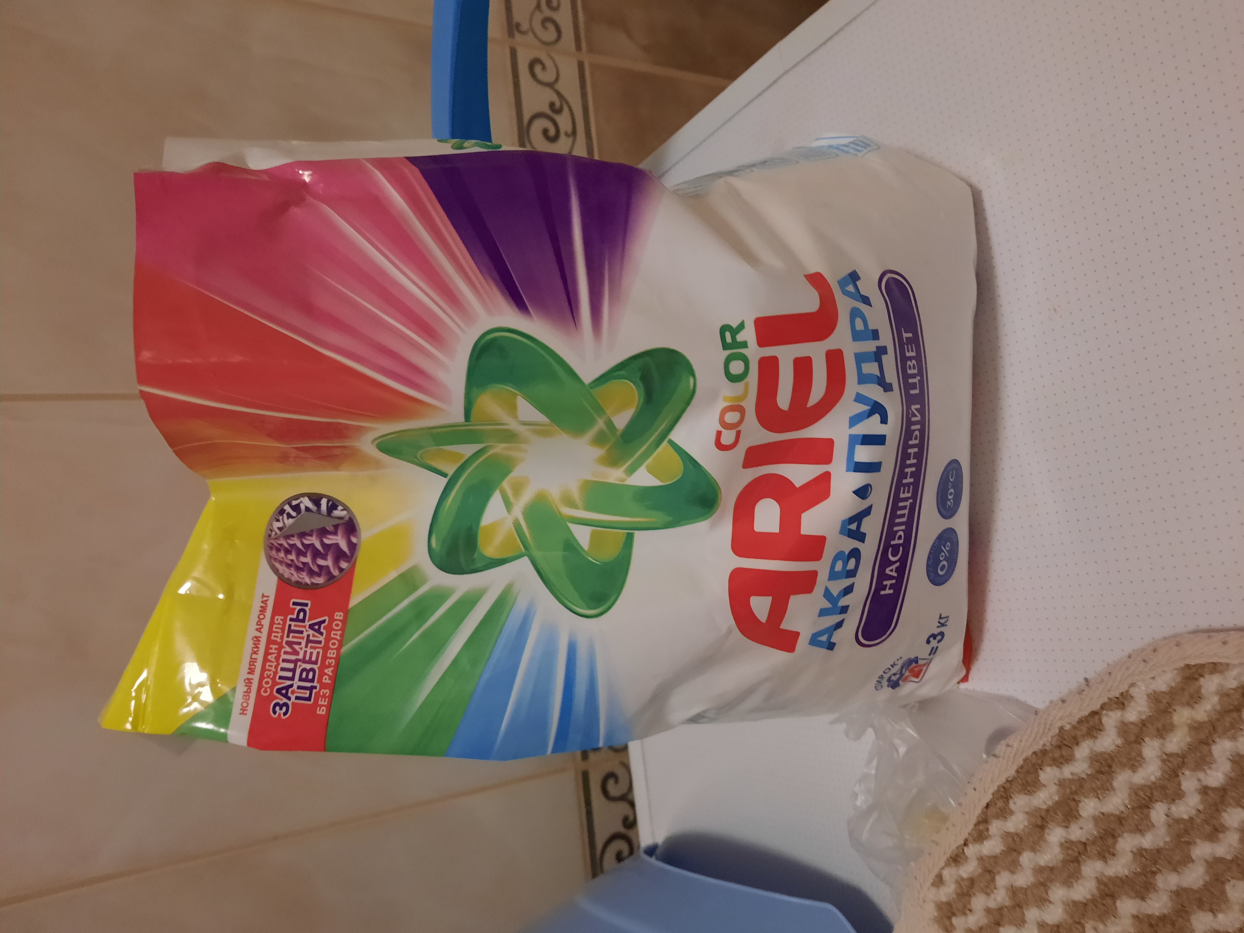 Порошок для стирки Ariel color 3 кг - купить в Москве, цены на Мегамаркет